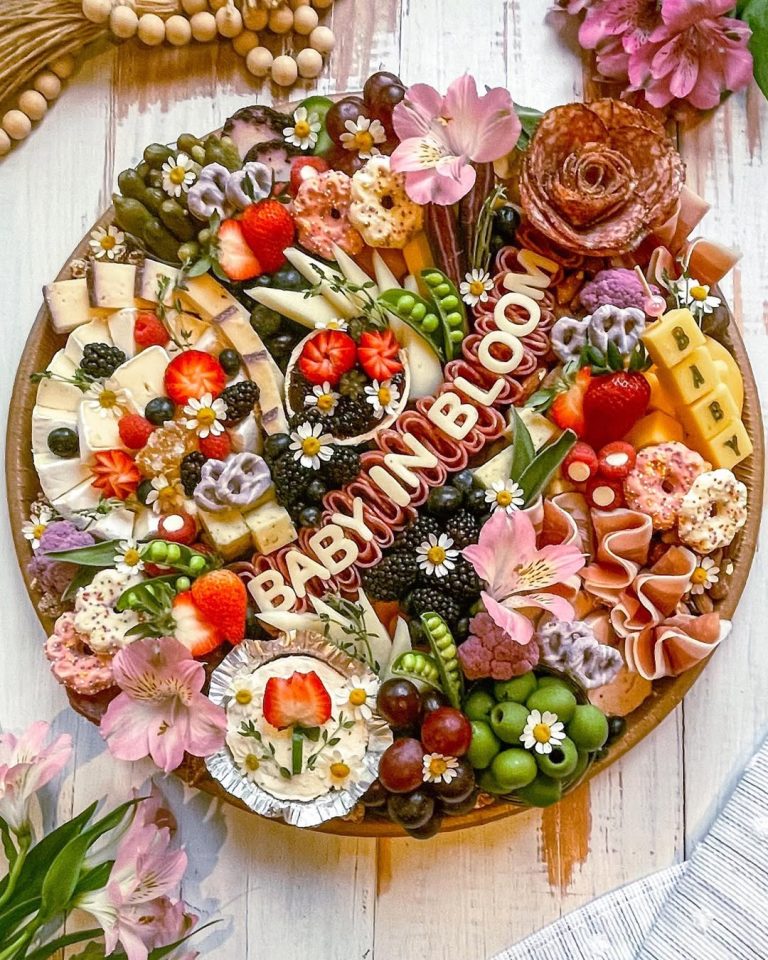 Cutest Charcuterie Board Baby Shower Ideas