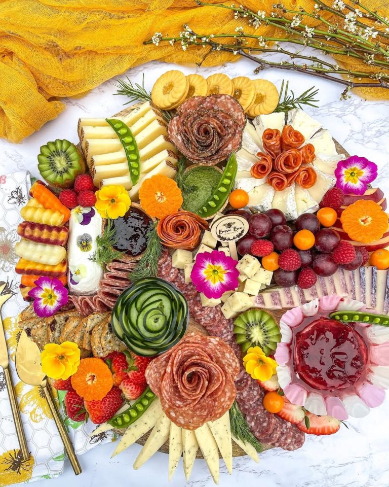 Beautiful And Delicious Spring Charcuterie Boards