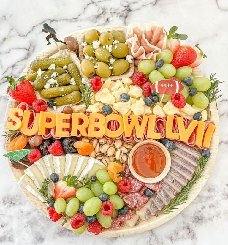 Easy Super Bowl Charcuterie Board Ideas