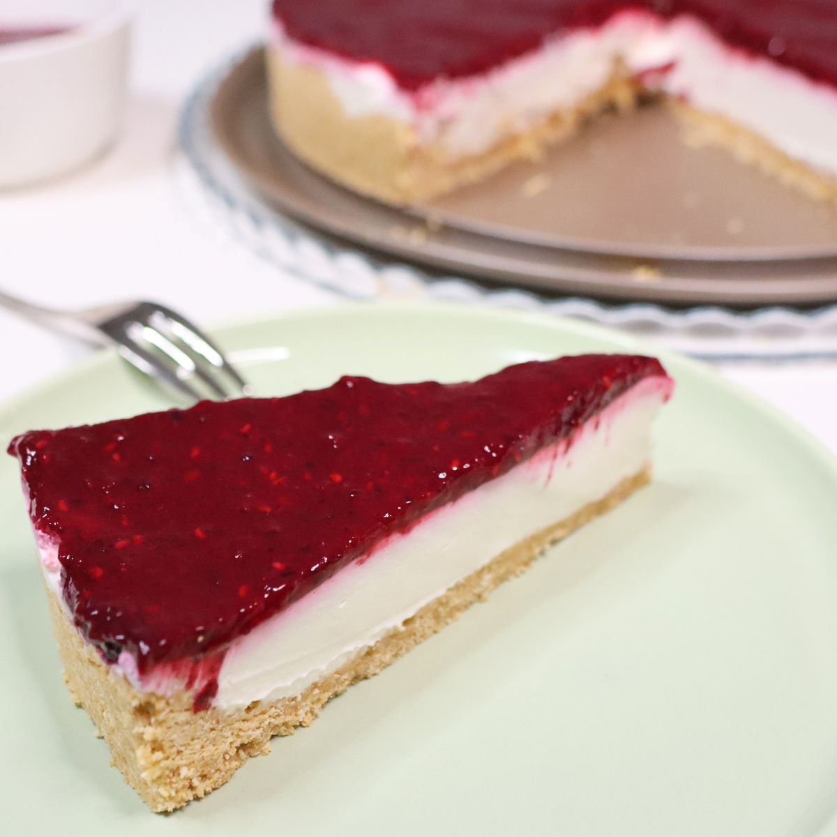 No Bake Berry Cheesecake Recipe [aka Fruits of the Forest Cheesecake]