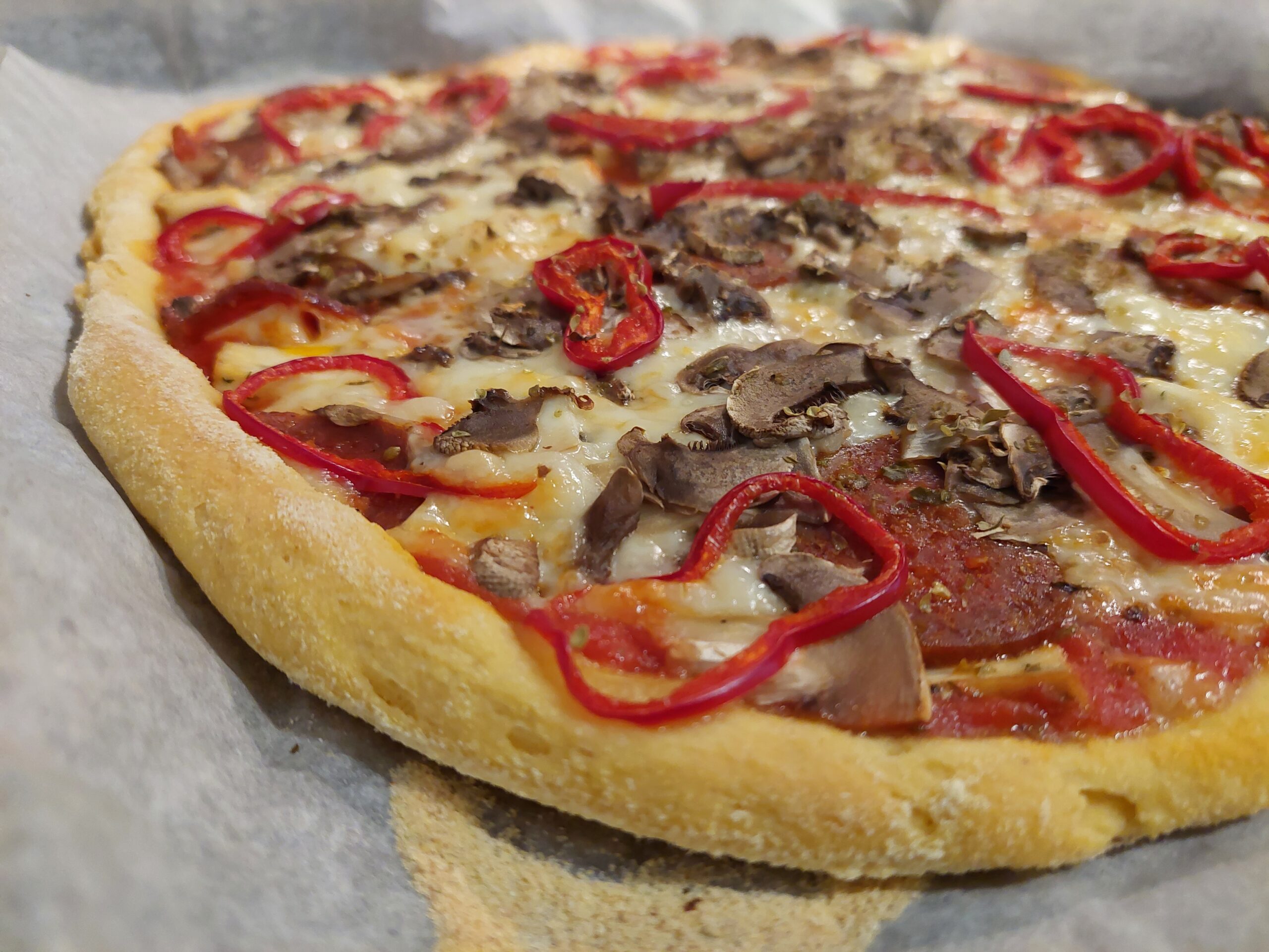 Simple Corn Flour Pizza Dough Recipe