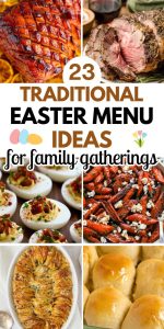 Traditional Easter Dinner Menu Ideas