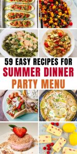 The Best Summer Dinner Party Menu Ideas